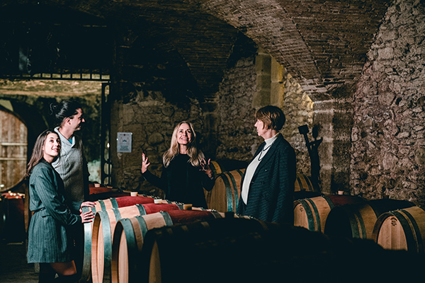 Visiting a Châteauneuf-du-Pape estate in winter is a fascinating ...